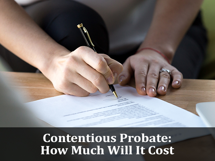 Contentious Probate: How Much Will it Cost? | Van Eaton